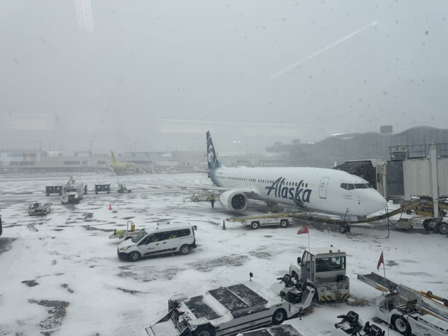 50+ flights canceled at Portland International Airport amid winter storm