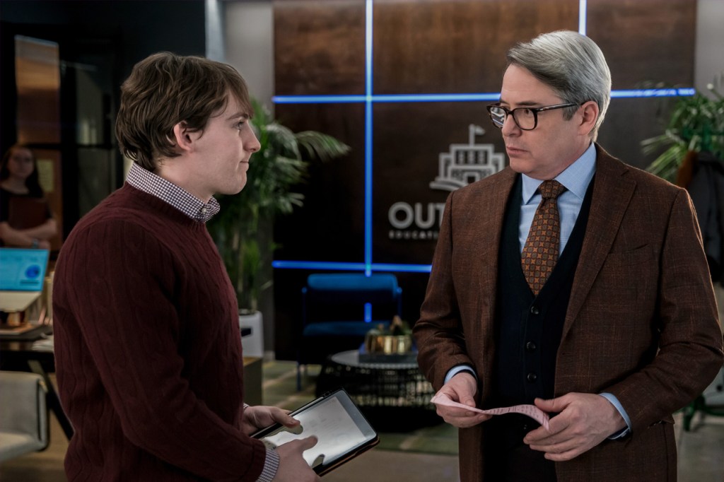 Father and Son Duo Matthew Broderick and James Wilkie Broderick Star ...