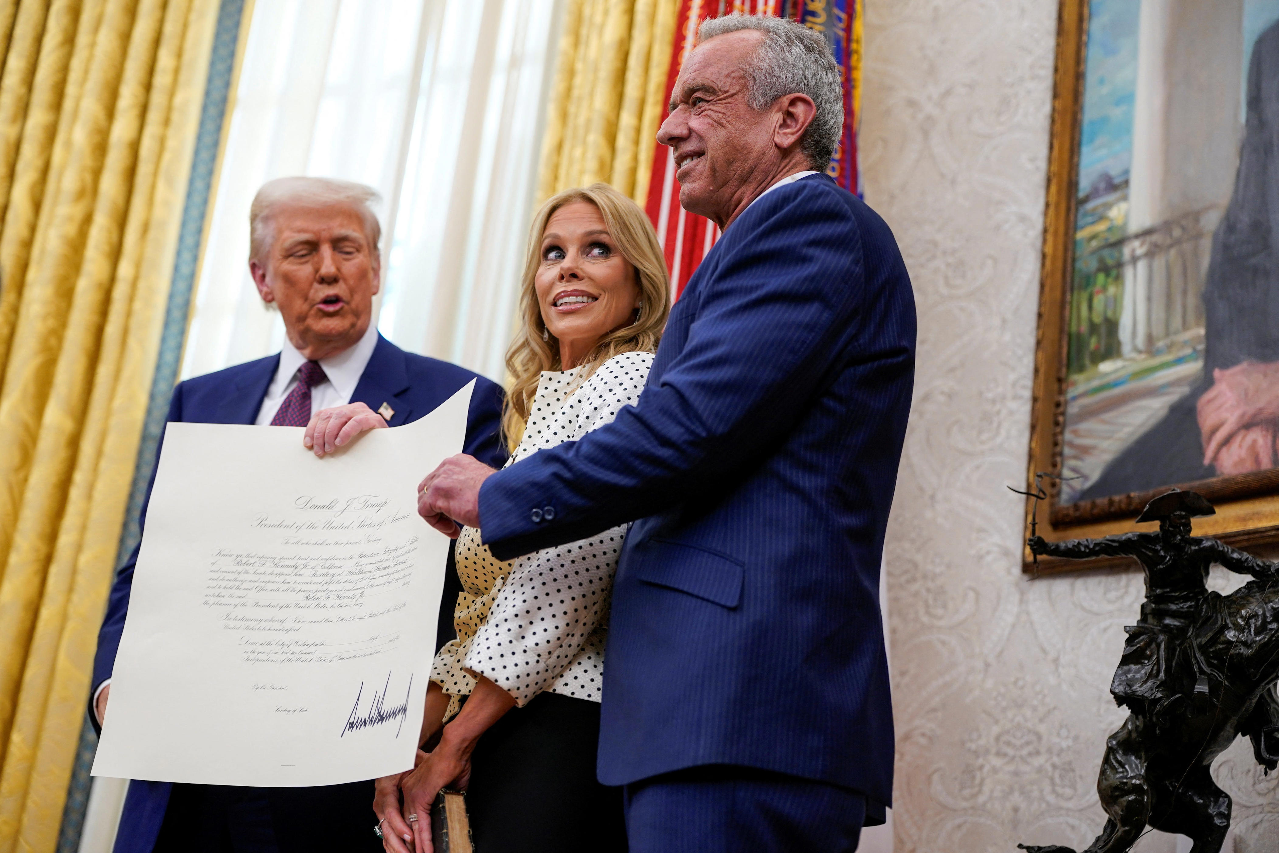 'God sent me President Trump': RFK Jr. sworn in as Secretary of Health ...