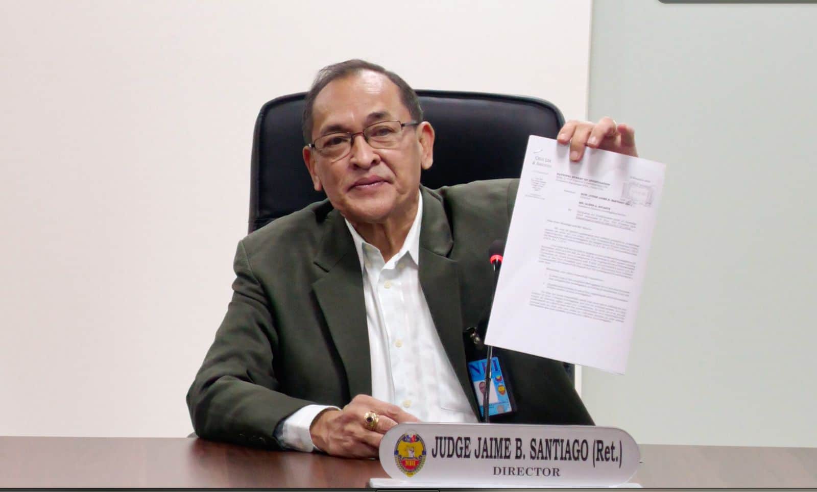 NBI chief to Panelo: Let’s ‘sit in’ with law students