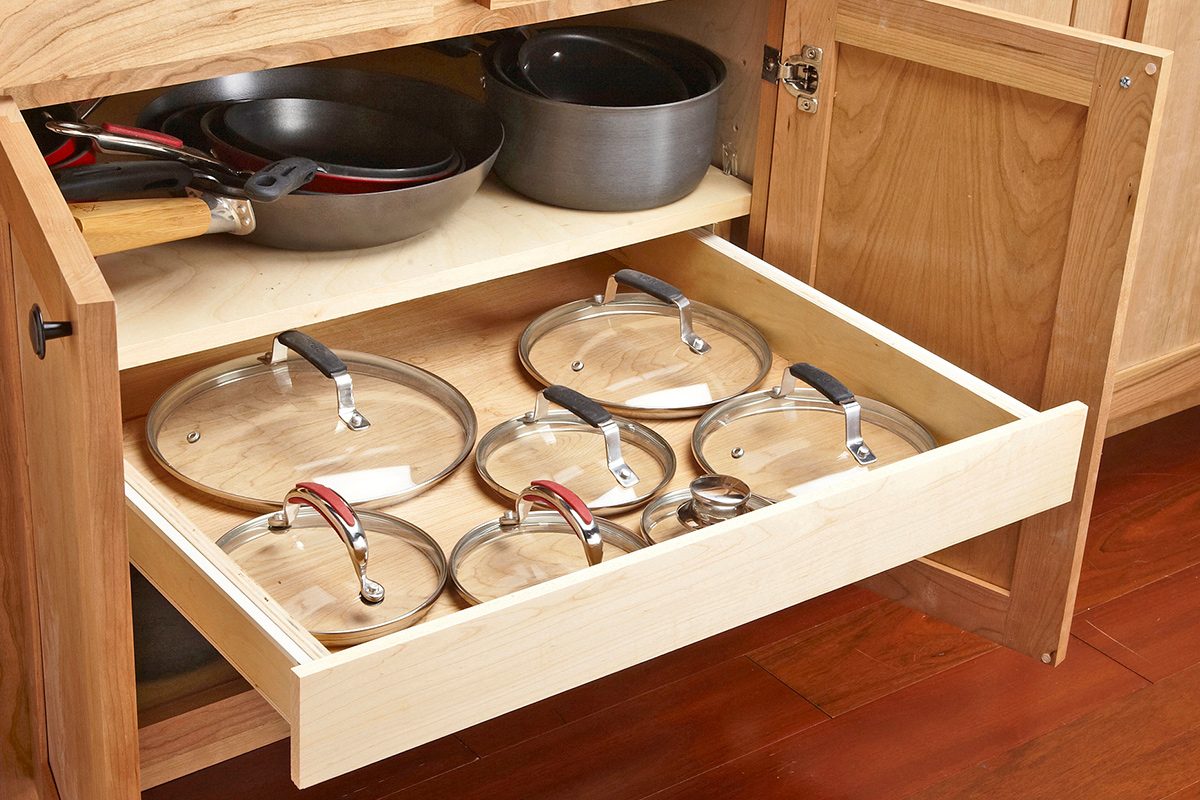 10 Easy DIY Projects To Increase Kitchen Cabinet and Drawer Storage