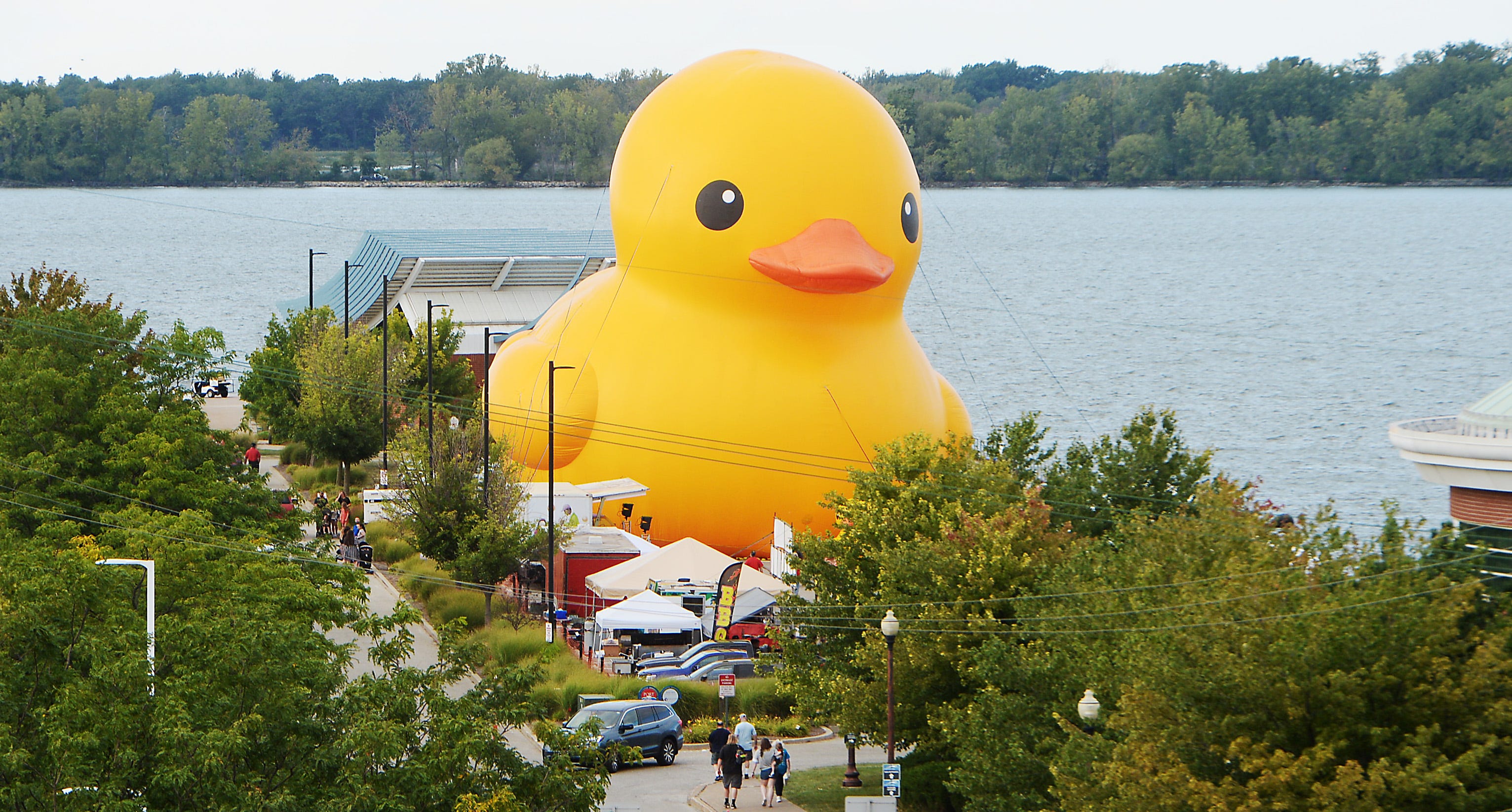 'World's Largest Rubber Duck' — and duckling — to return for 2025 Tall ...