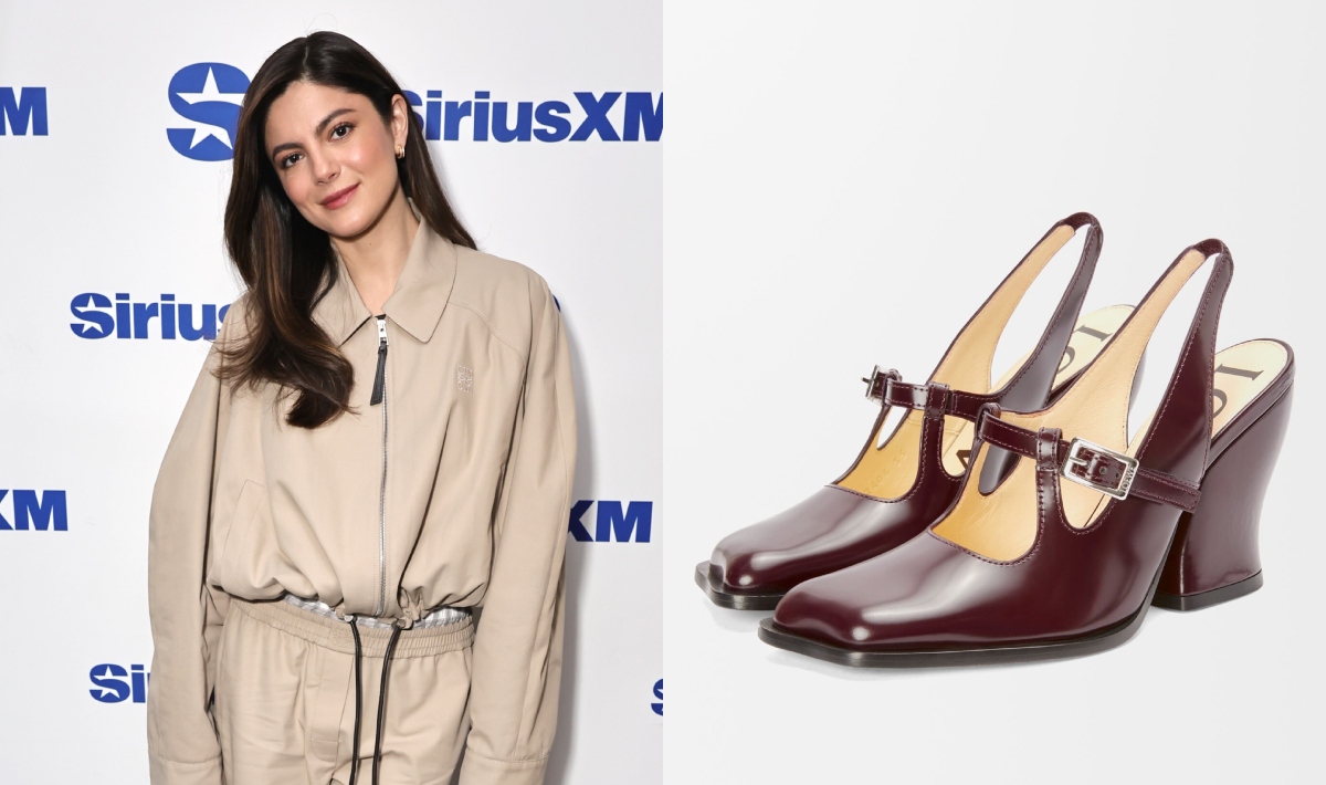 Monica Barbaro Talks ‘A Complete Unknown' in Unique Burgundy Loewe Onda ...