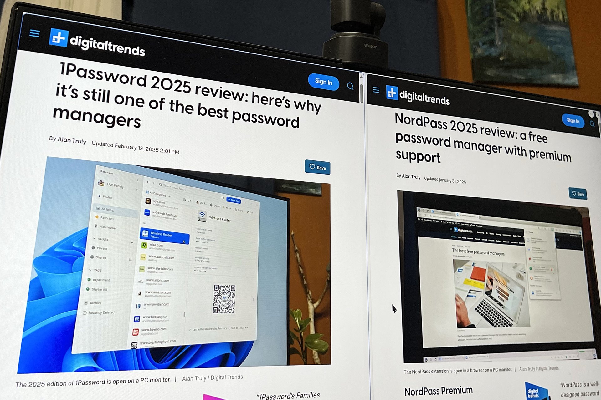 1Password vs. NordPass: which password manager is best in 2025?