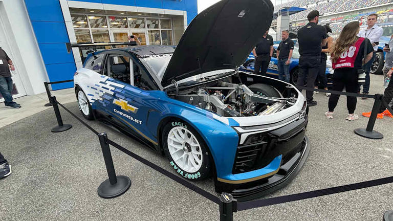 Justin Allgaier Dishes on Testing Chevrolet Blazer EV.R NASCAR Prototype