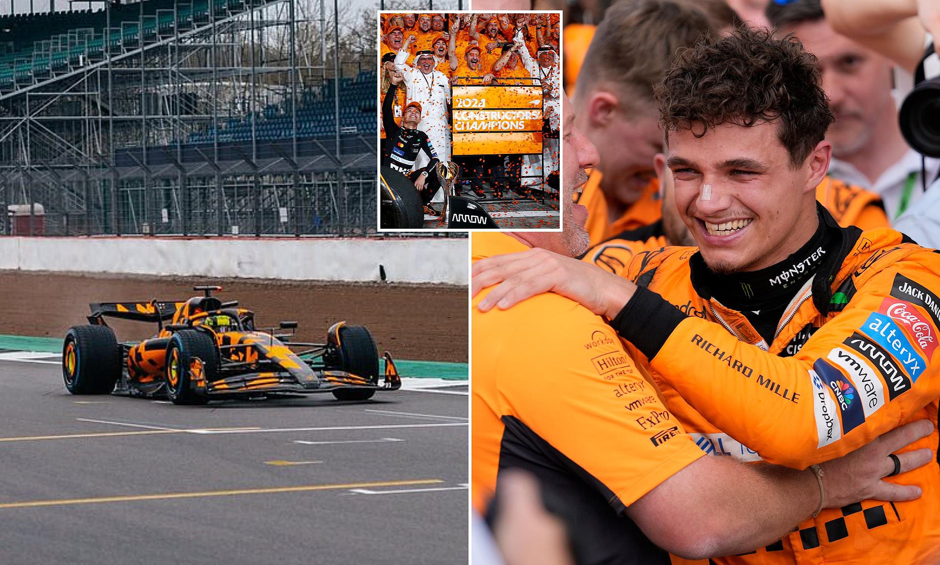 McLaren unveil 2025 Formula One car ahead of the new season - as the ...