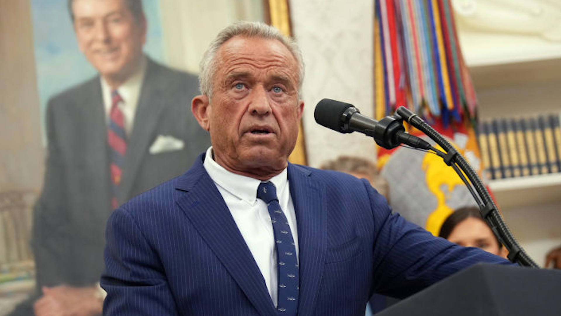 RFK Jr. Sworn In As HHS Secretary, Thanks 'God' For Sending Him Trump