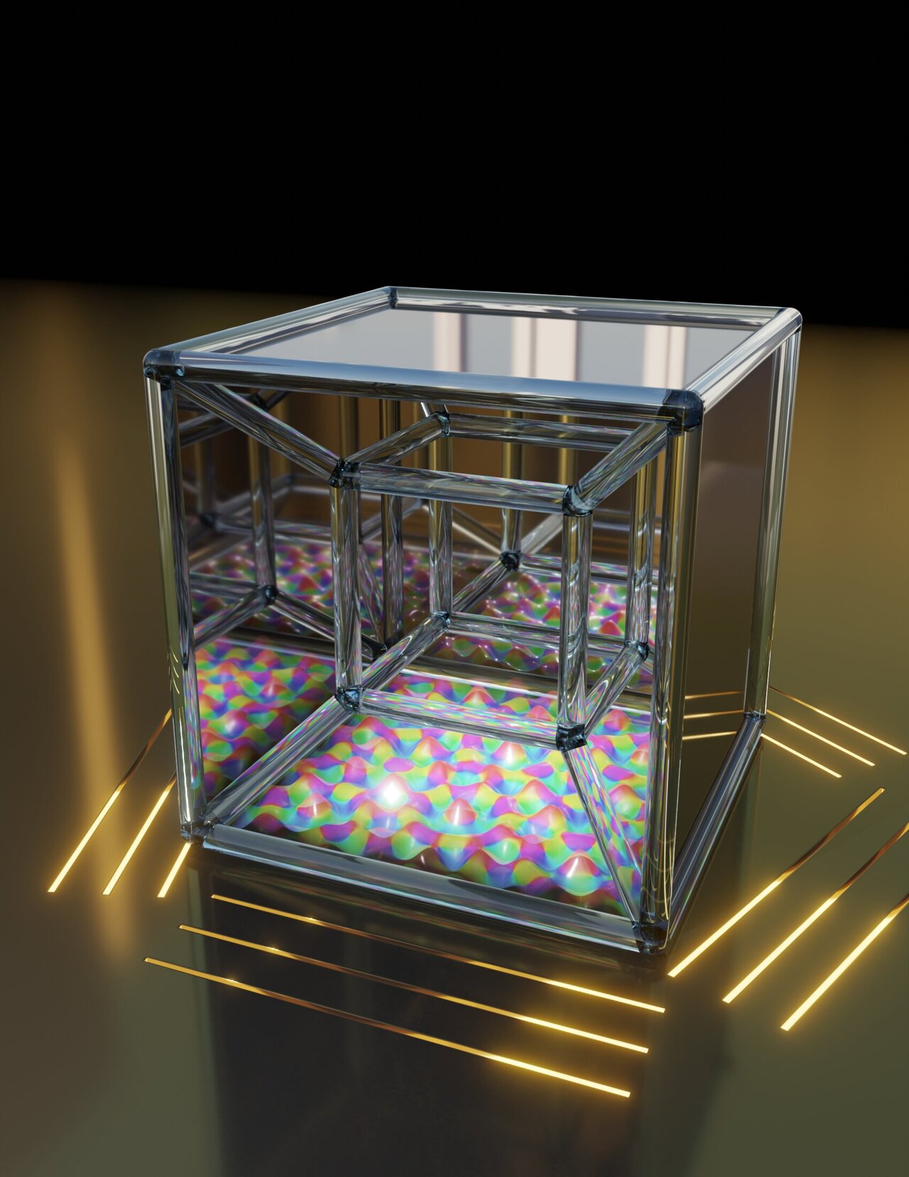 Greetings from the fourth dimension: Scientists glimpse 4D crystal ...
