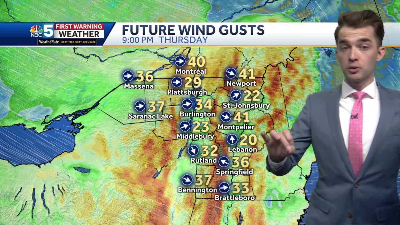 Wind advisories tonight as 50-60 MPH gusts possible