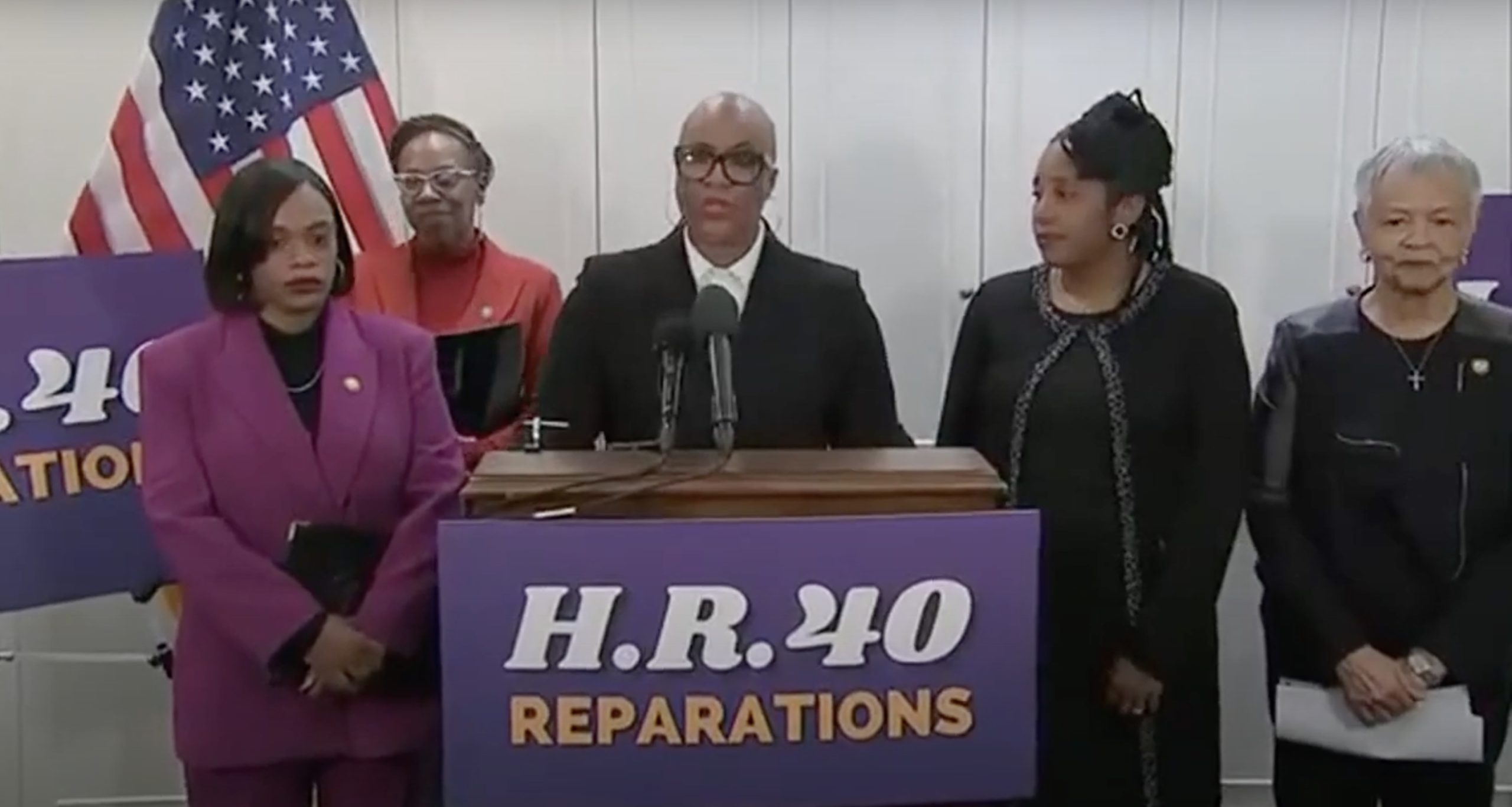 Black Lawmakers Reignite HR 40 Reparations Push