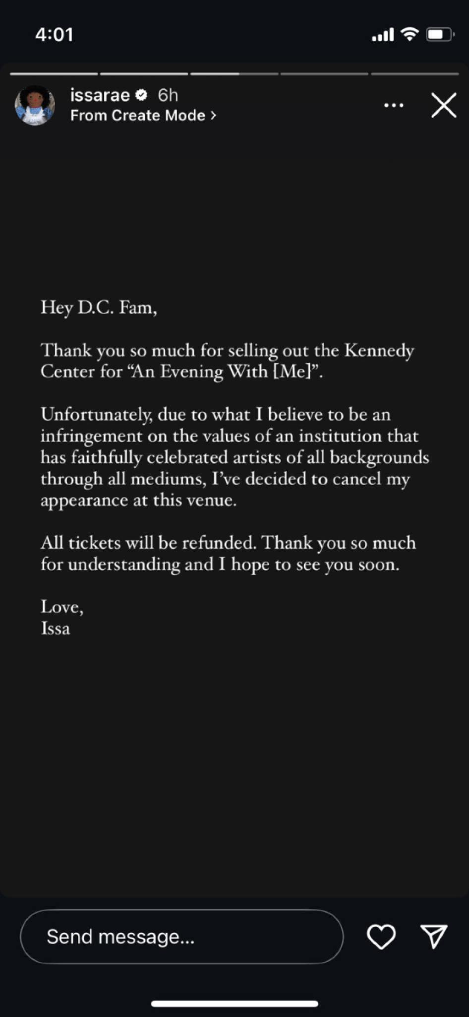 ‘I’ve decided to cancel my appearance’: Issa Rae and Shonda Rhimes ...