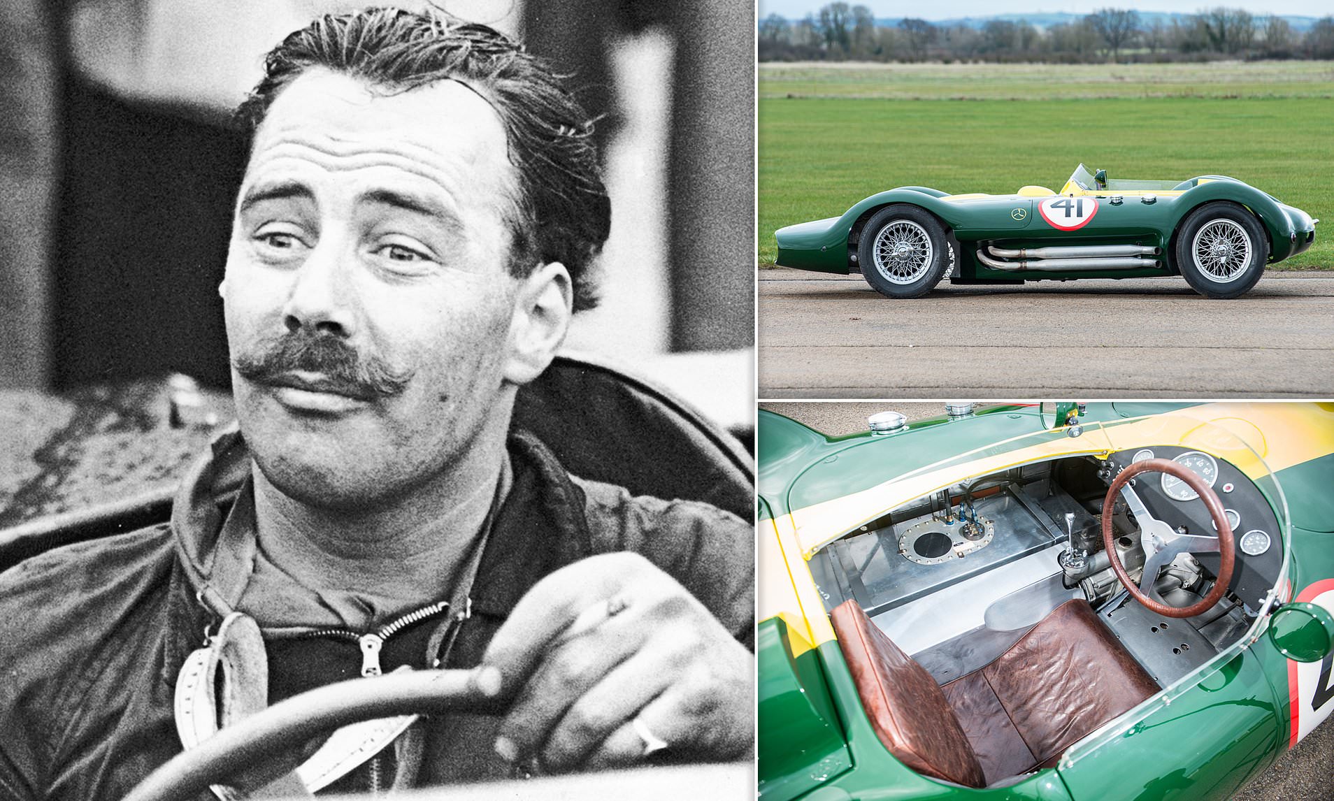 Lister-Maserati driven by Archie Scott Brown goes on market for £1m