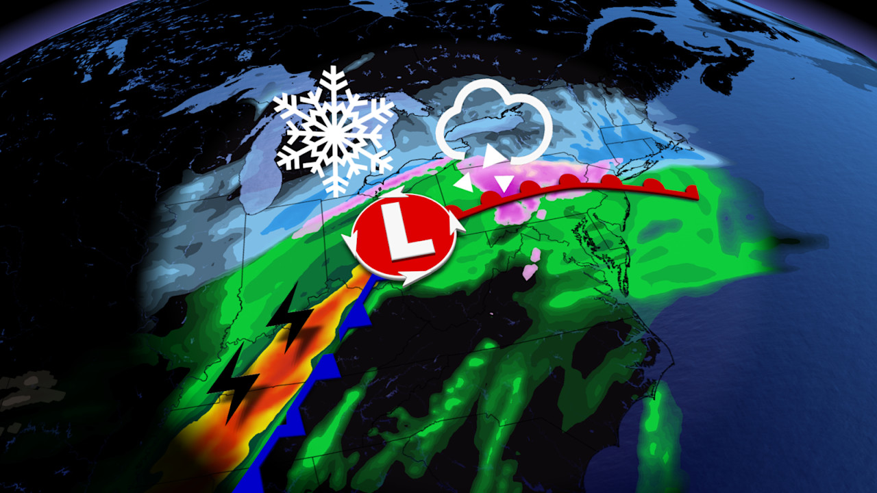 Snow, ice, and twisters: This weekend’s big storm will have it all