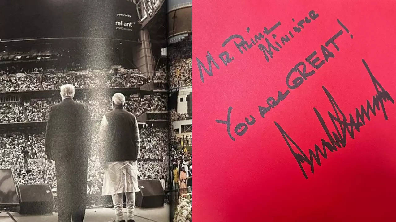 'Our Journey Together': Donald Trump gifts book to PM Modi, featuring ...