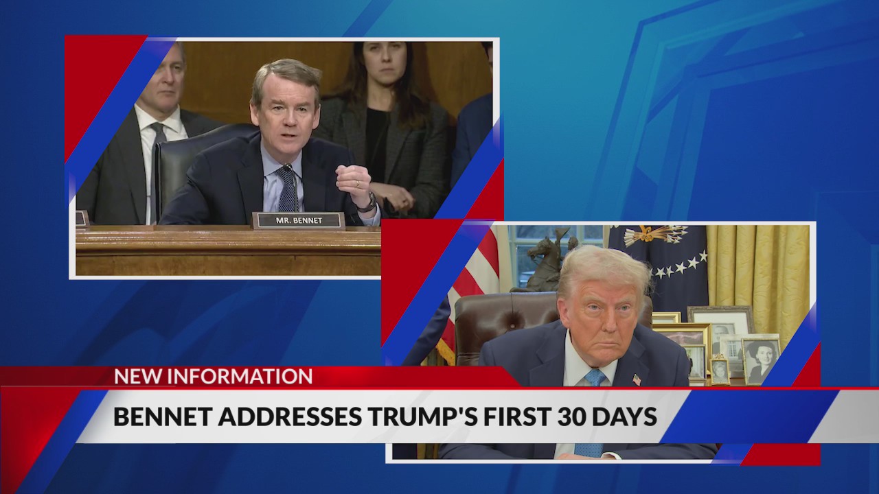 Senator Bennet on Trump’s first month in office