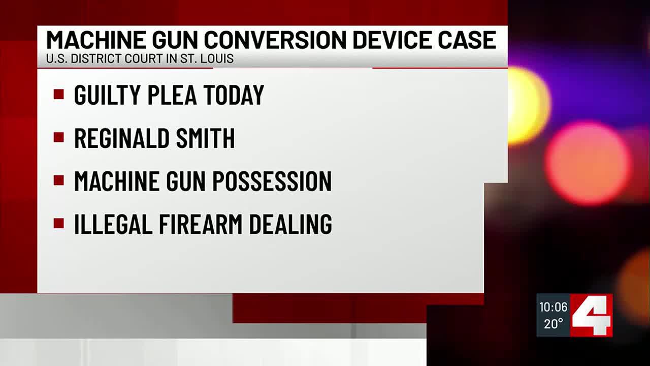 St. Louis man pleads guilty to selling machine gun conversion devices