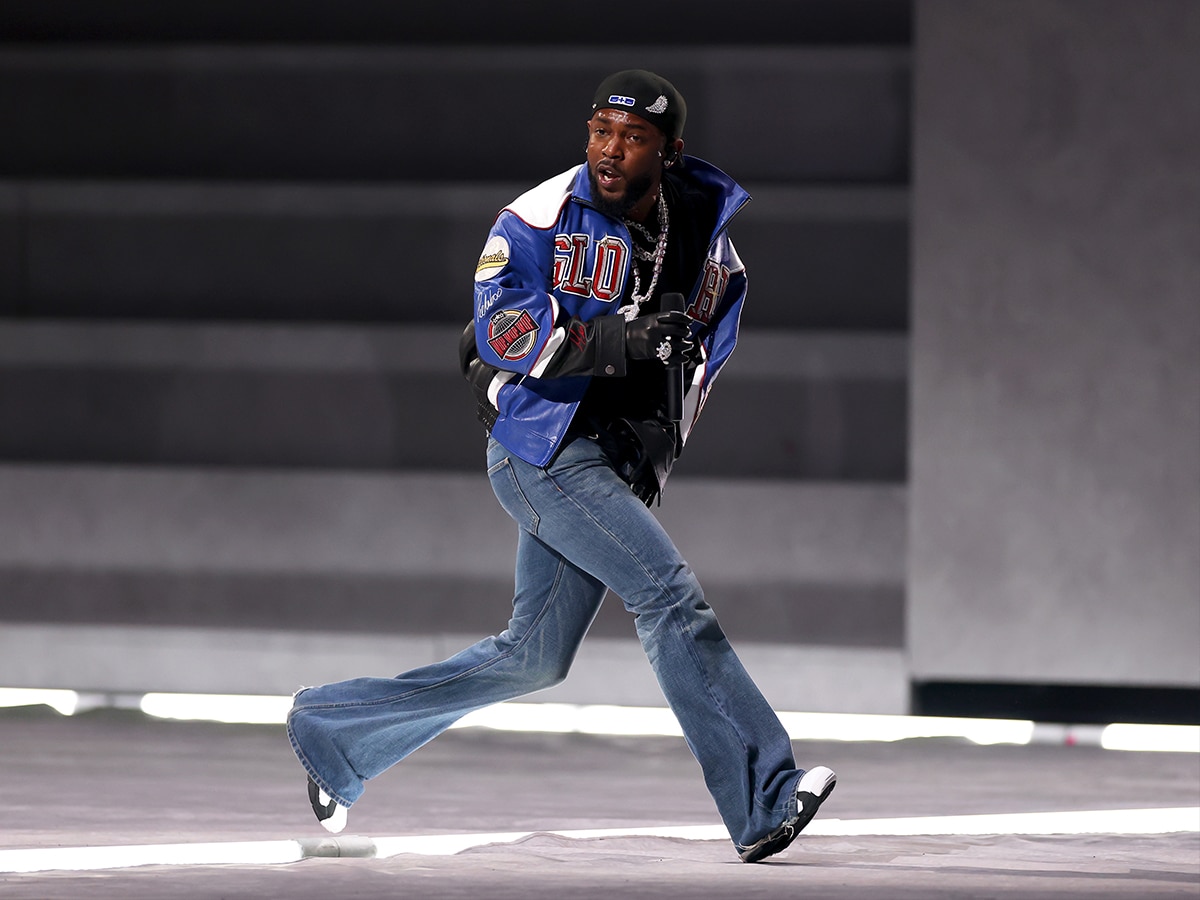 Kendrick Lamar’s $1,700 Super Bowl Jeans are Short King Approved