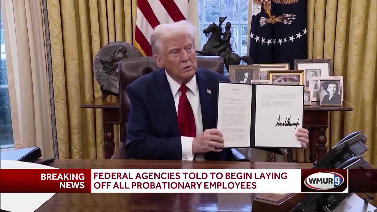 Trump orders layoffs of federal probationary employees without civil ...