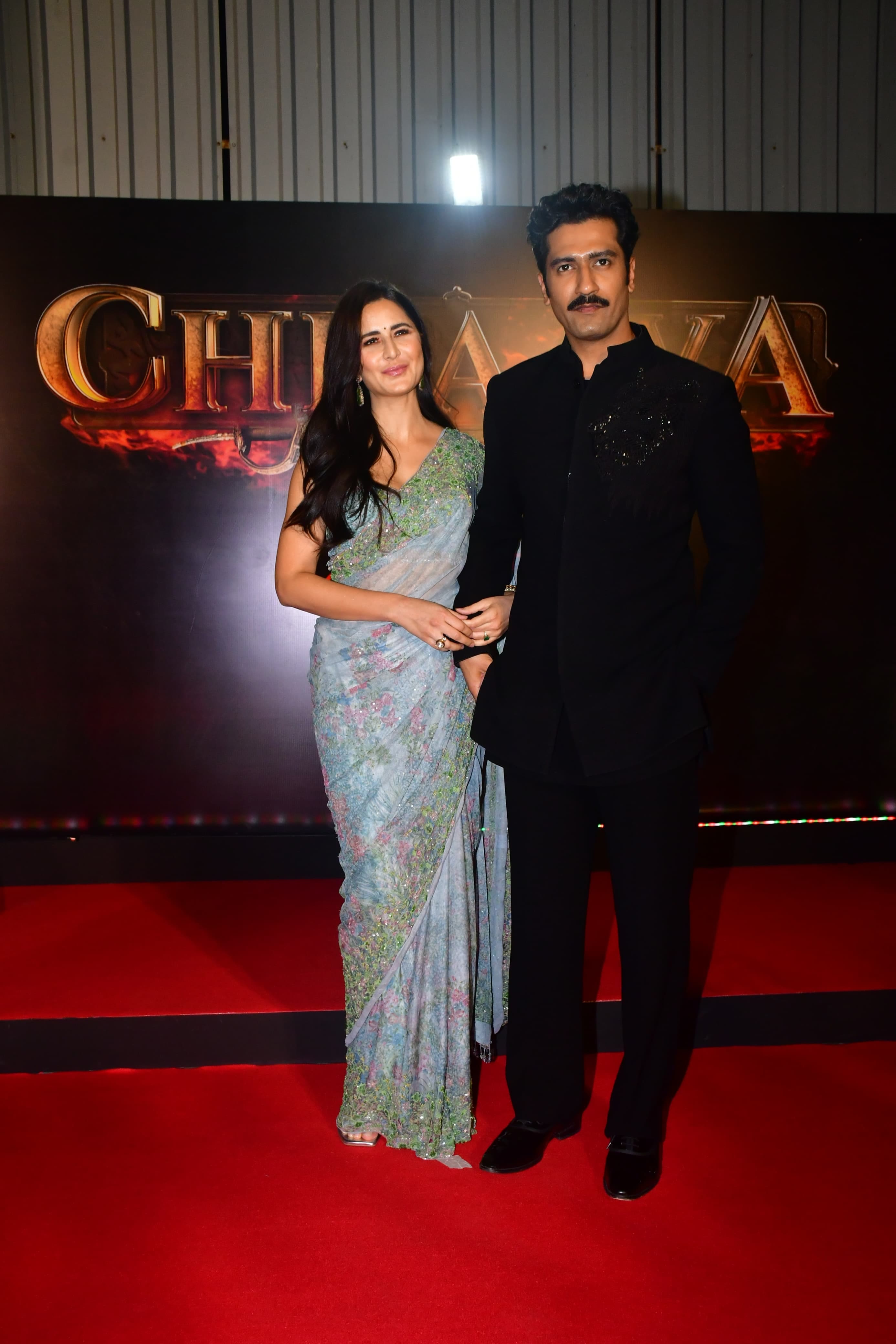 Vicky Kaushal and Katrina Kaif spotted together at 'Chhaava' screening ...