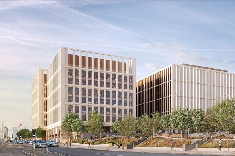 Manchester's Central Retail Park transformation: Plans for new office ...