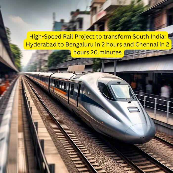 High-Speed rail project to transform South India: Hyderabad to Chennai ...