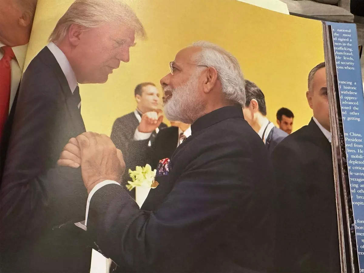 Trump’s special gift to PM Modi: A signed book with key memories Trump’s special gift to PM Modi: A signed book with key memories