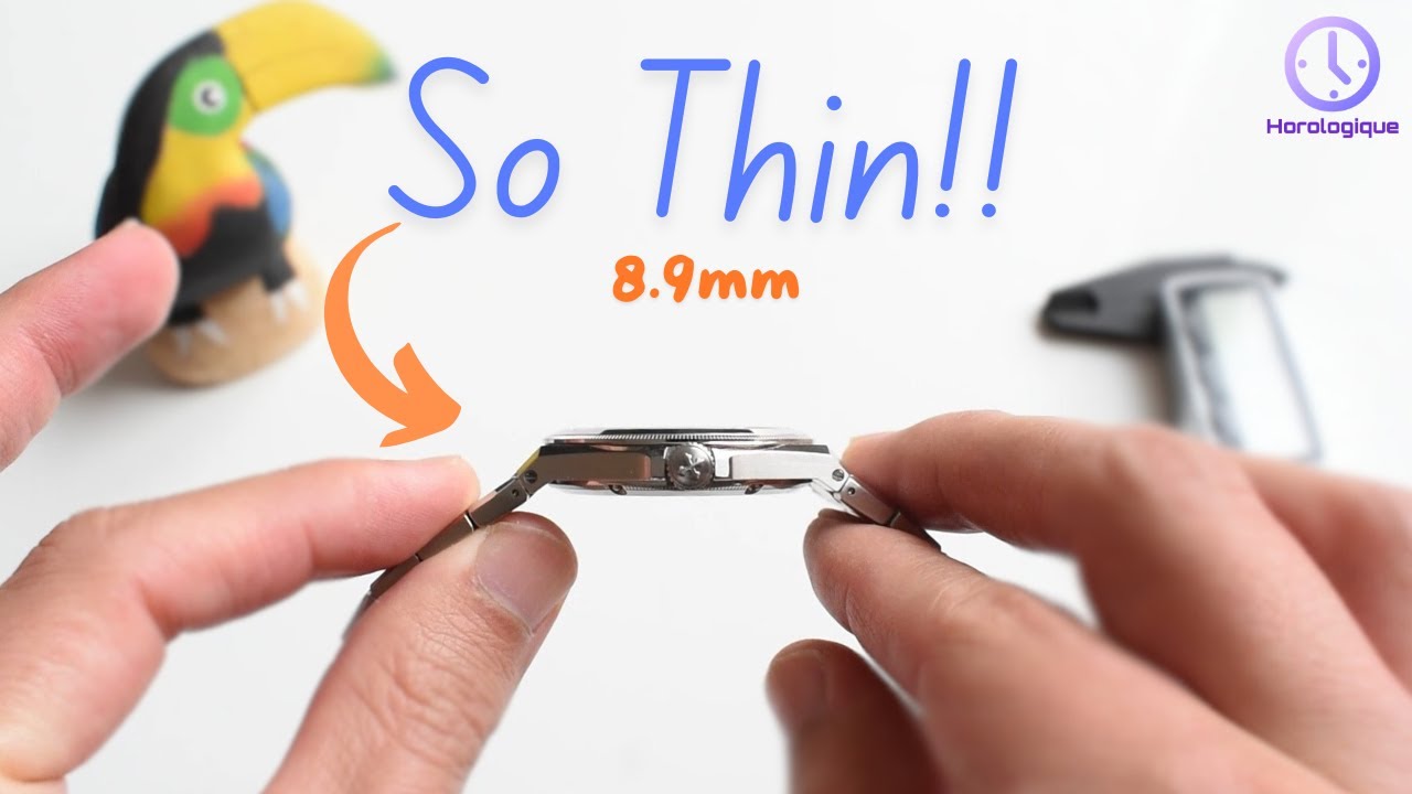 Unveiling the Thinnest Automatic Watch by a Microbrand!