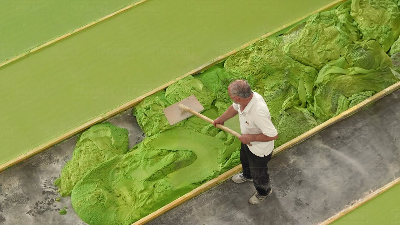 Touring century-old factory handmaking millions of soap bars