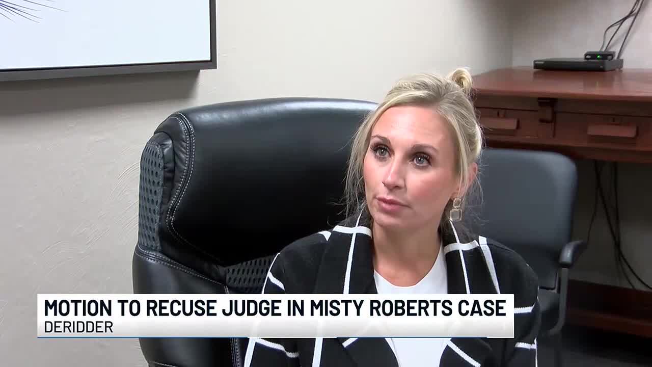 Attorneys for former DeRidder Mayor Misty Roberts ask judges to step down