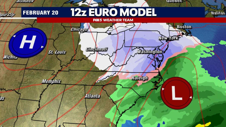 DC snow forecast: Could DMV see more winter weather next week?