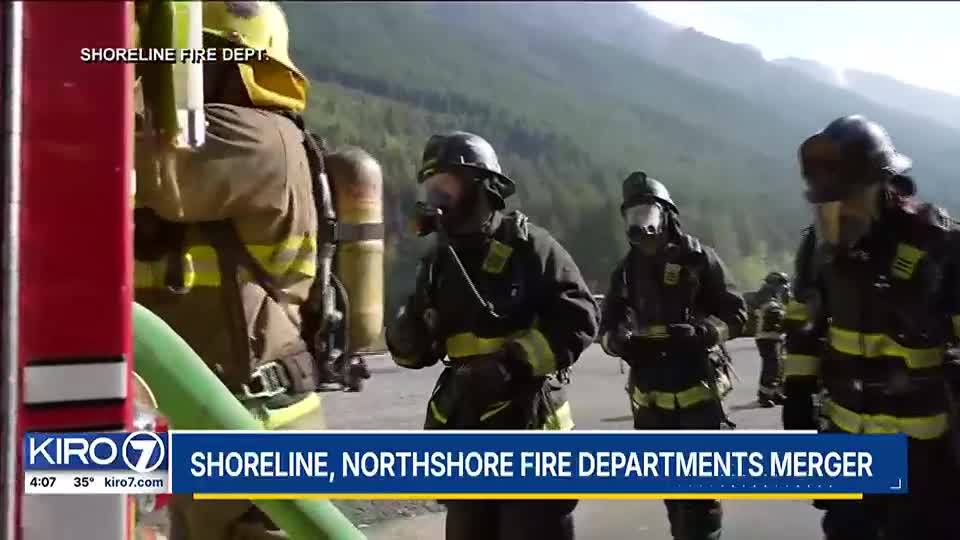 Shoreline, Northshore Fire Departments to merge After voter approval