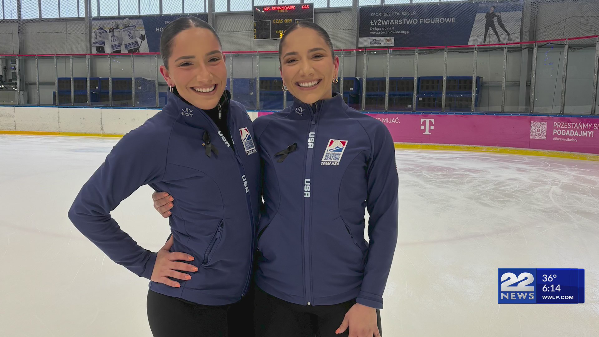 22News reporters compete in international skating competition in Poland