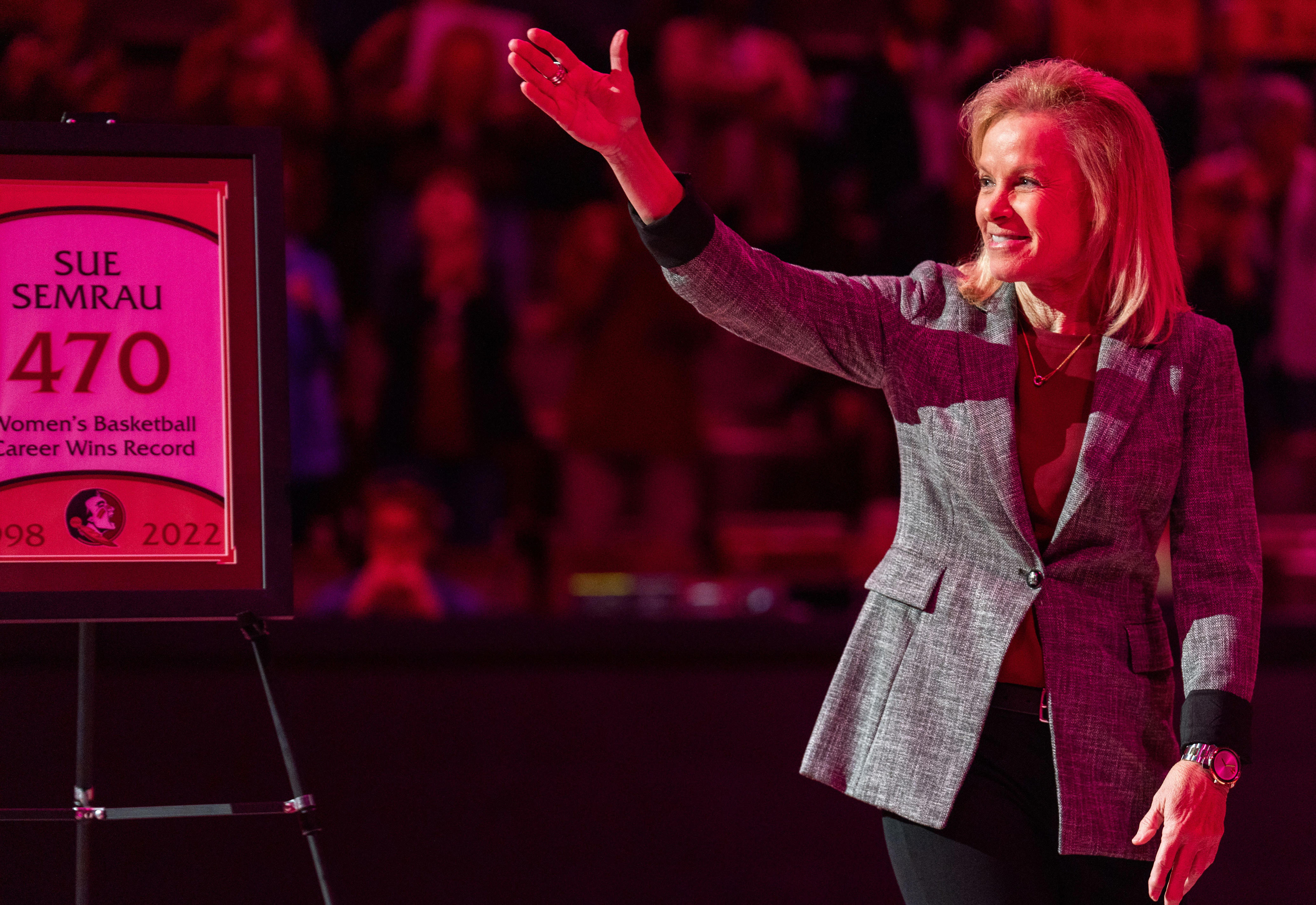 For FSU basketball legend Sue Semrau, banner raising means more than ...