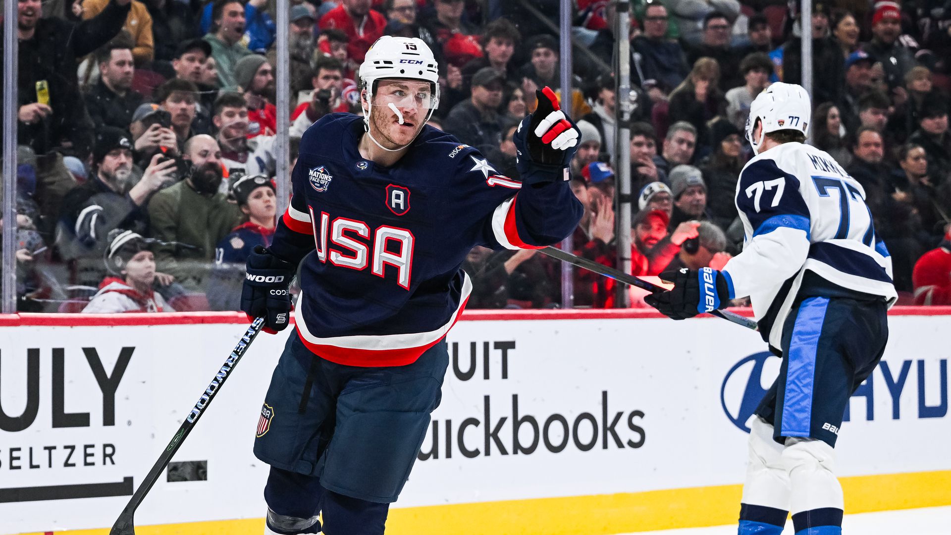 Matthew and Brady Tkachuck wreak havoc on Finland to give USA big win