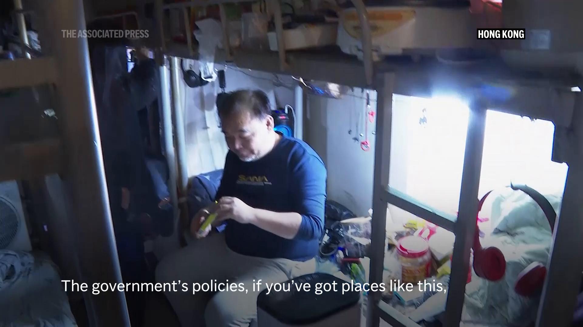 Hong Kong plans to relieve some but not all worst housing conditions