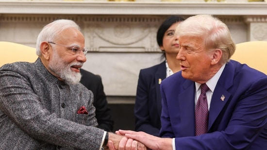 In pics: Key moments from PM Narendra Modi, Donald Trump's meeting