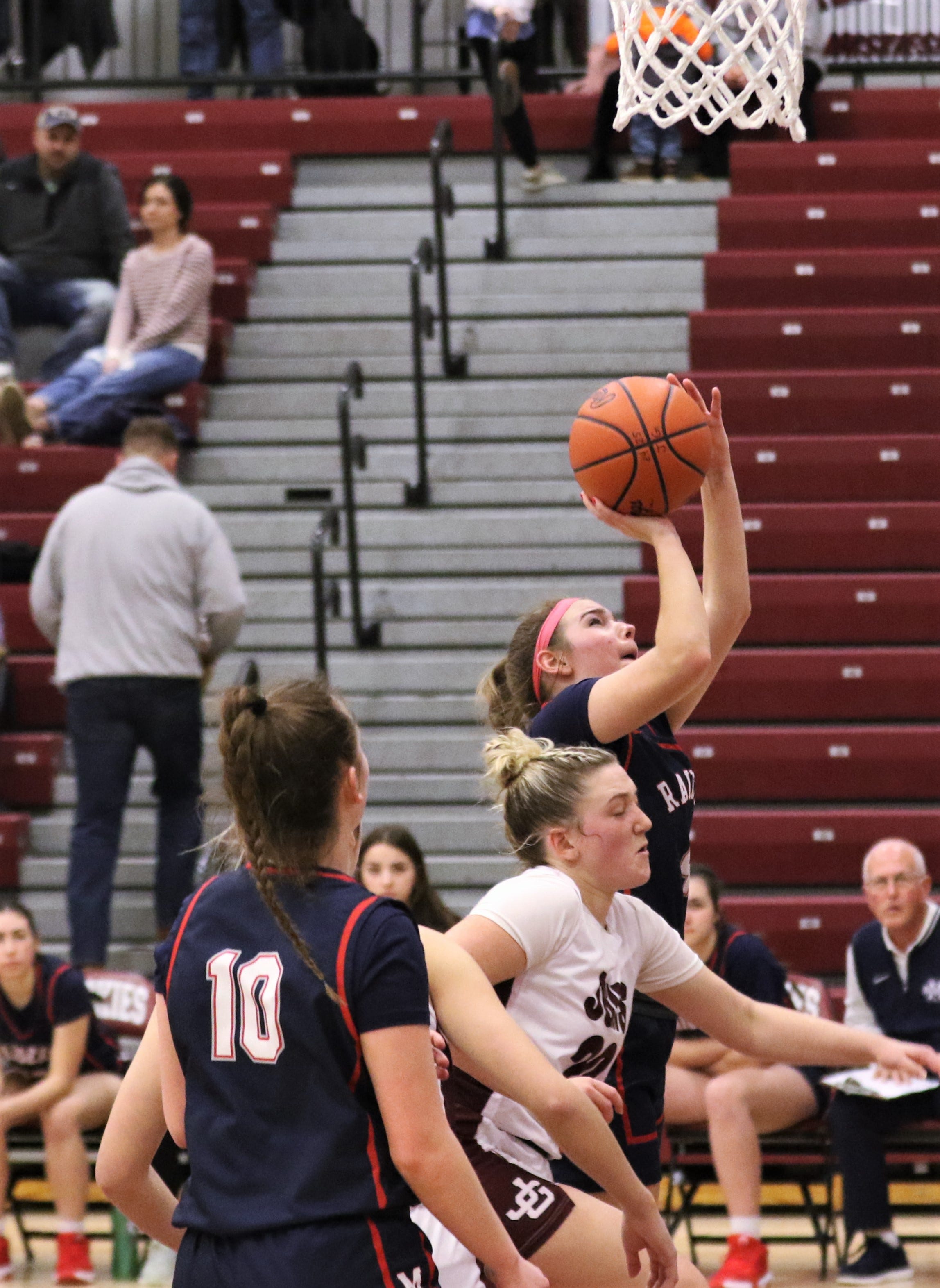 Morgan leaned on its poise and play-making ability to keep its ...