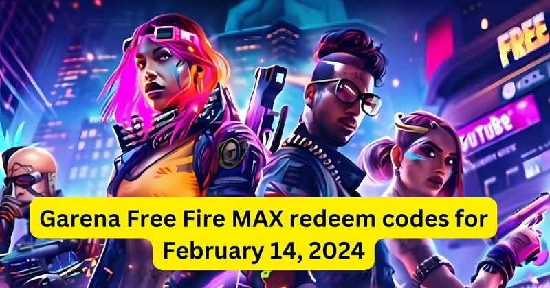 Garena Free Fire MAX redeem codes for February 14, 2024: Win free ...