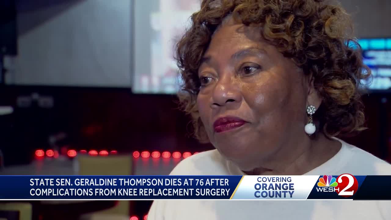 Florida state Sen. Geraldine Thompson dies at 76, family says