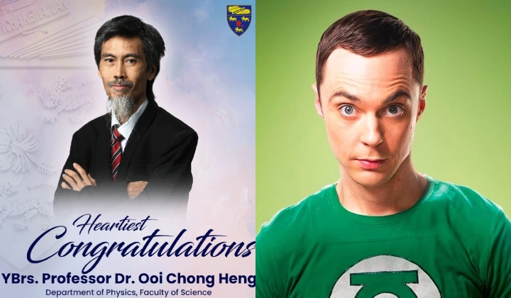 UM Physics Professor Dubbed “Malaysian Sheldon” Admired By Many