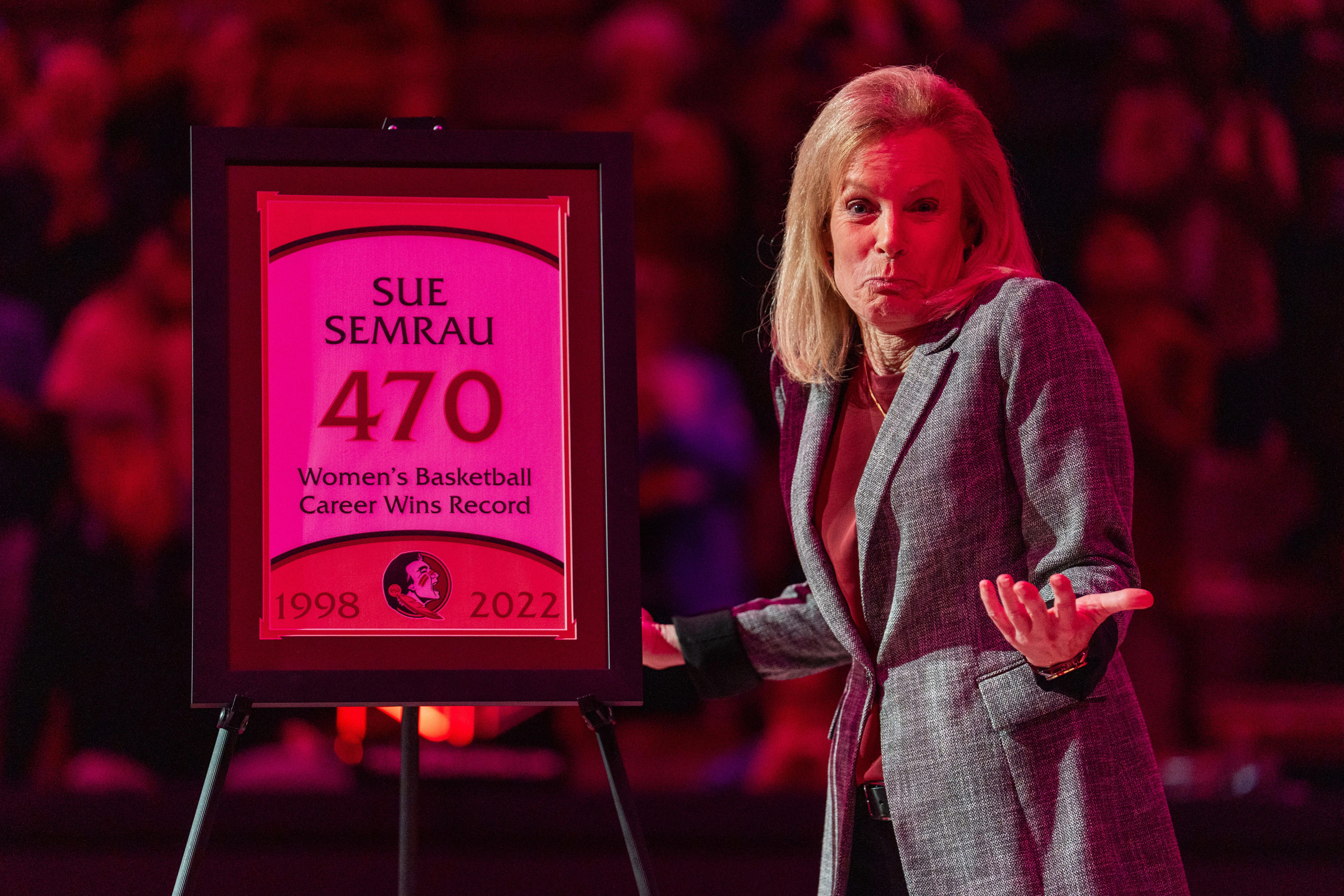 For FSU basketball legend Sue Semrau, banner raising means more than ...