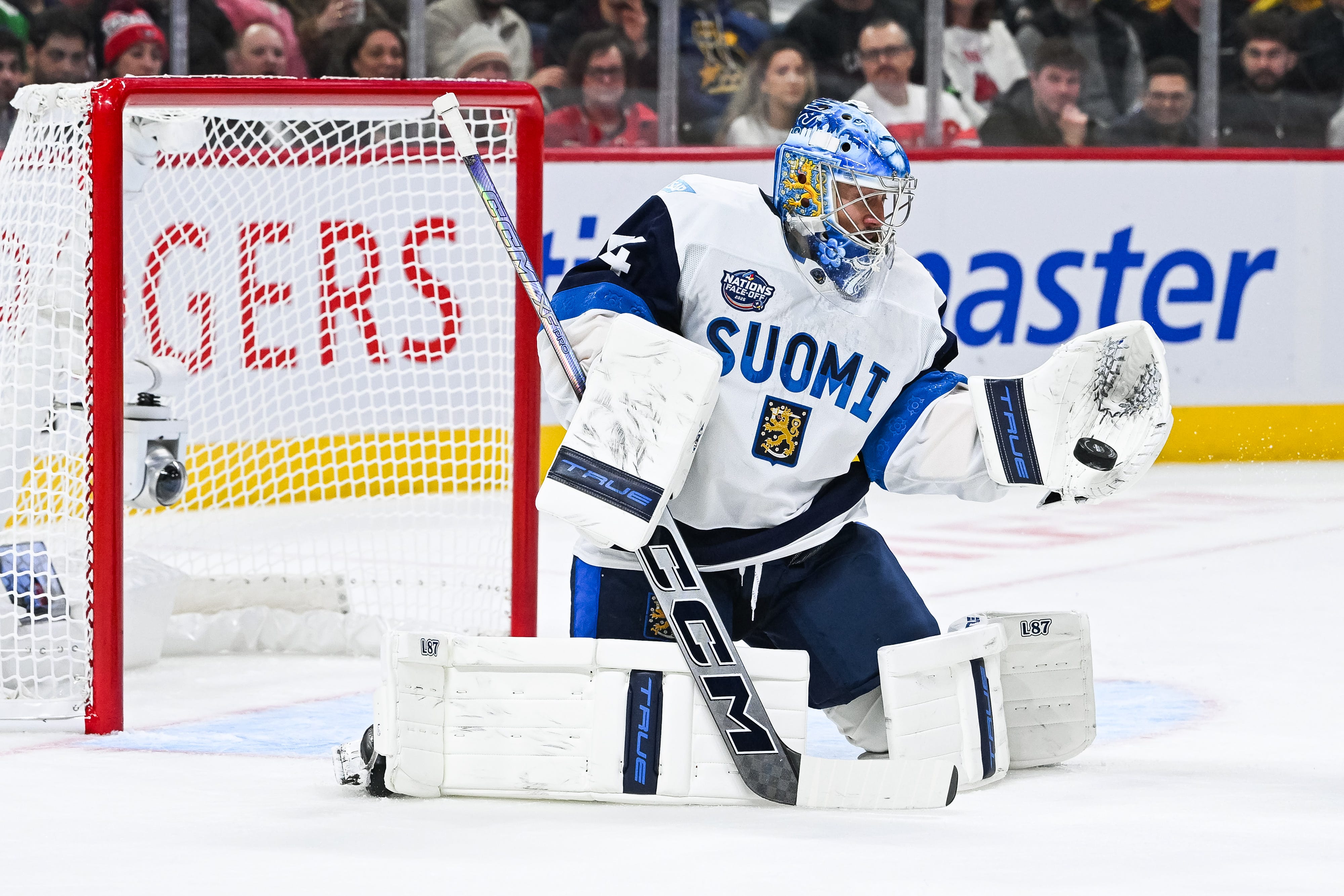 Nashville Predators' Juuse Saros struggles for Finland in loss to USA ...