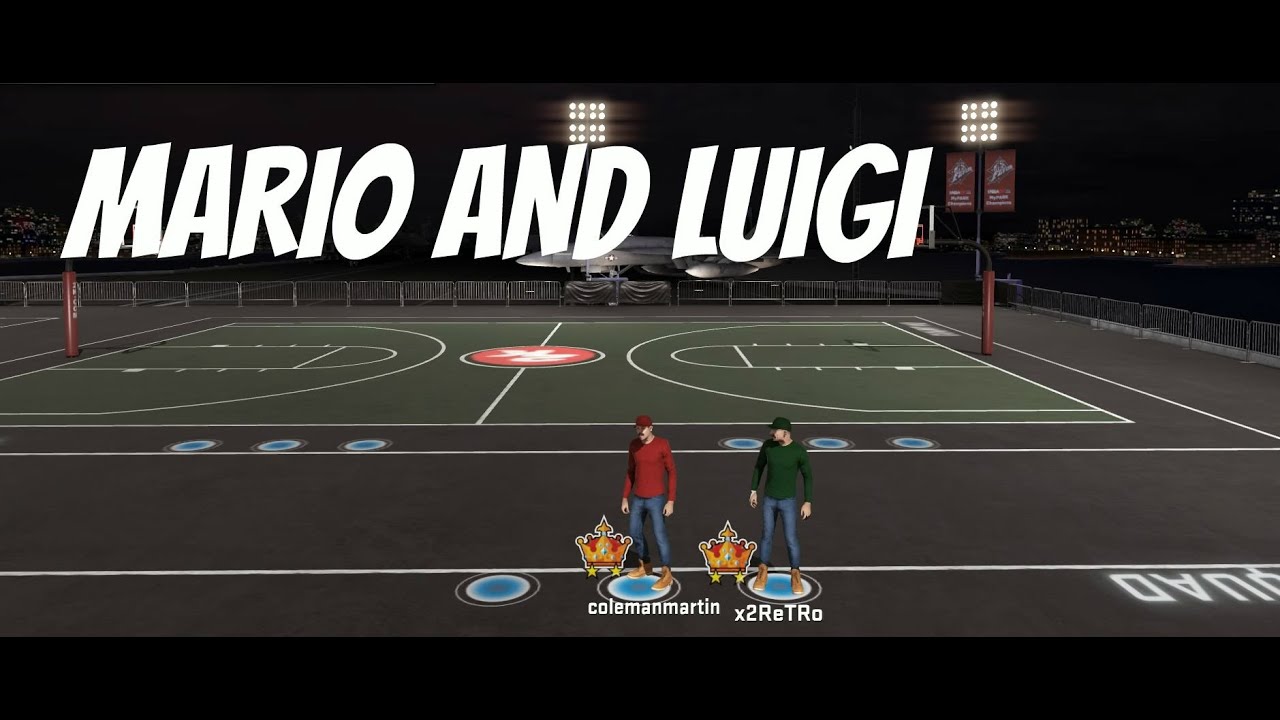 Mario & Luigi - NBA 2K15