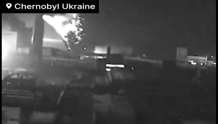 Caught on camera: Russian drone strike hits Chernobyl shelter in ...