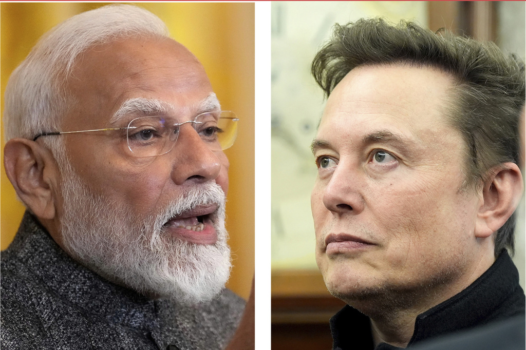 Elon Musk met with Modi during the Indian prime minister's US visit ...