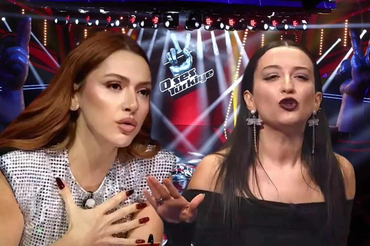 O Ses Türkiye'de Hadise ve Melike Şahin savaşı