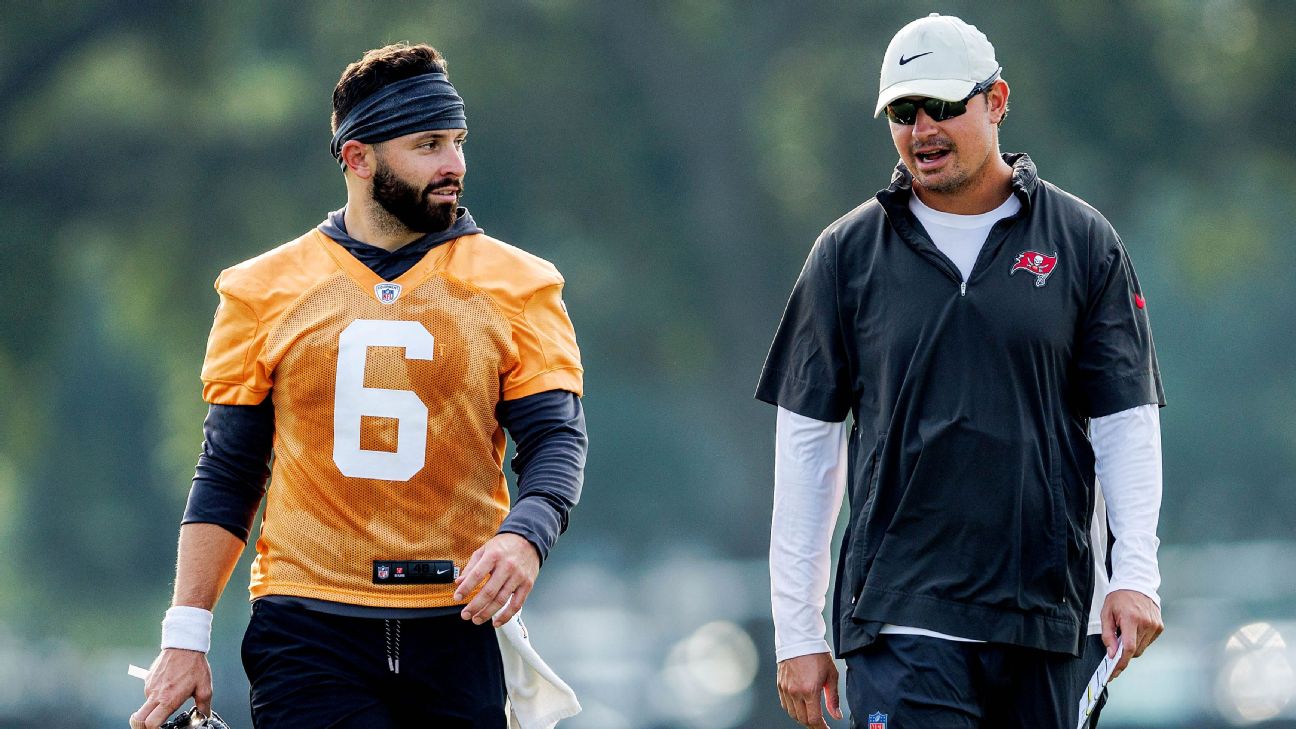 Bucs believe new OC Josh Grizzard is an offensive 'wizard'