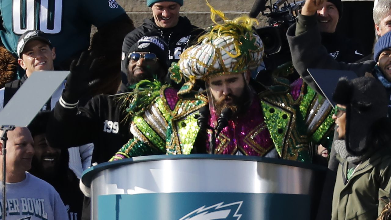 Eagles parade: The next Jason Kelce speech