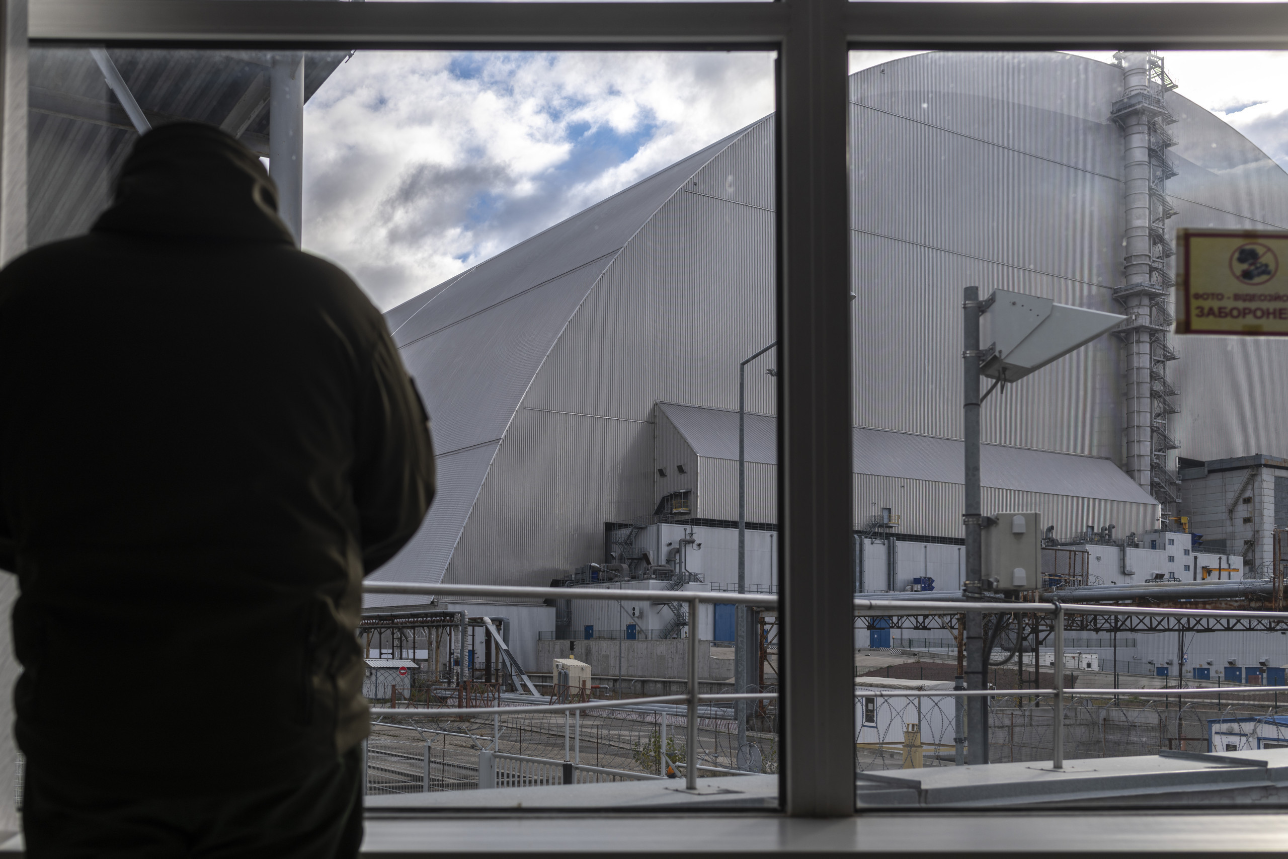 Russian drone hits Chernobyl radiation shield, Ukraine reports