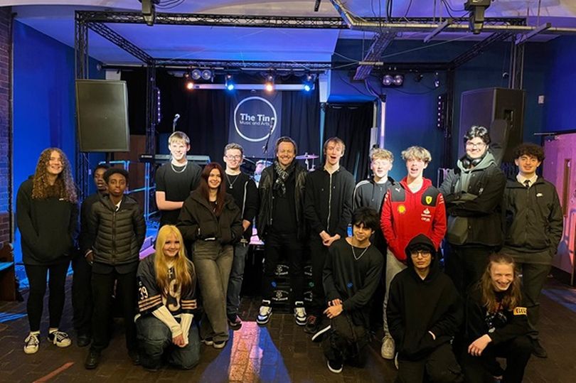 Coventry musician and Ed Sheeran producer John Garrison visits former ...